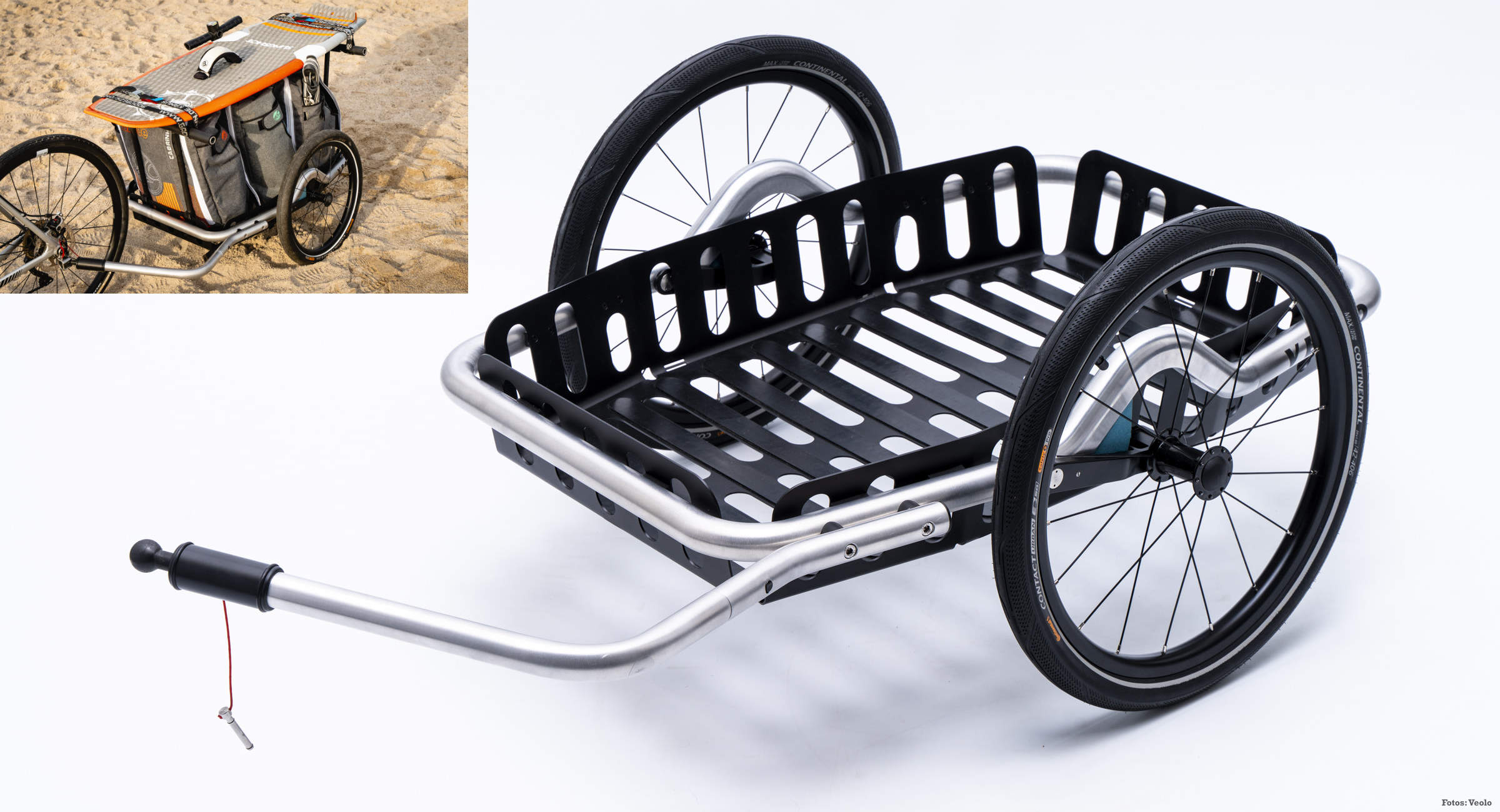 Veolo Fahrradanhänger - dailydose.de