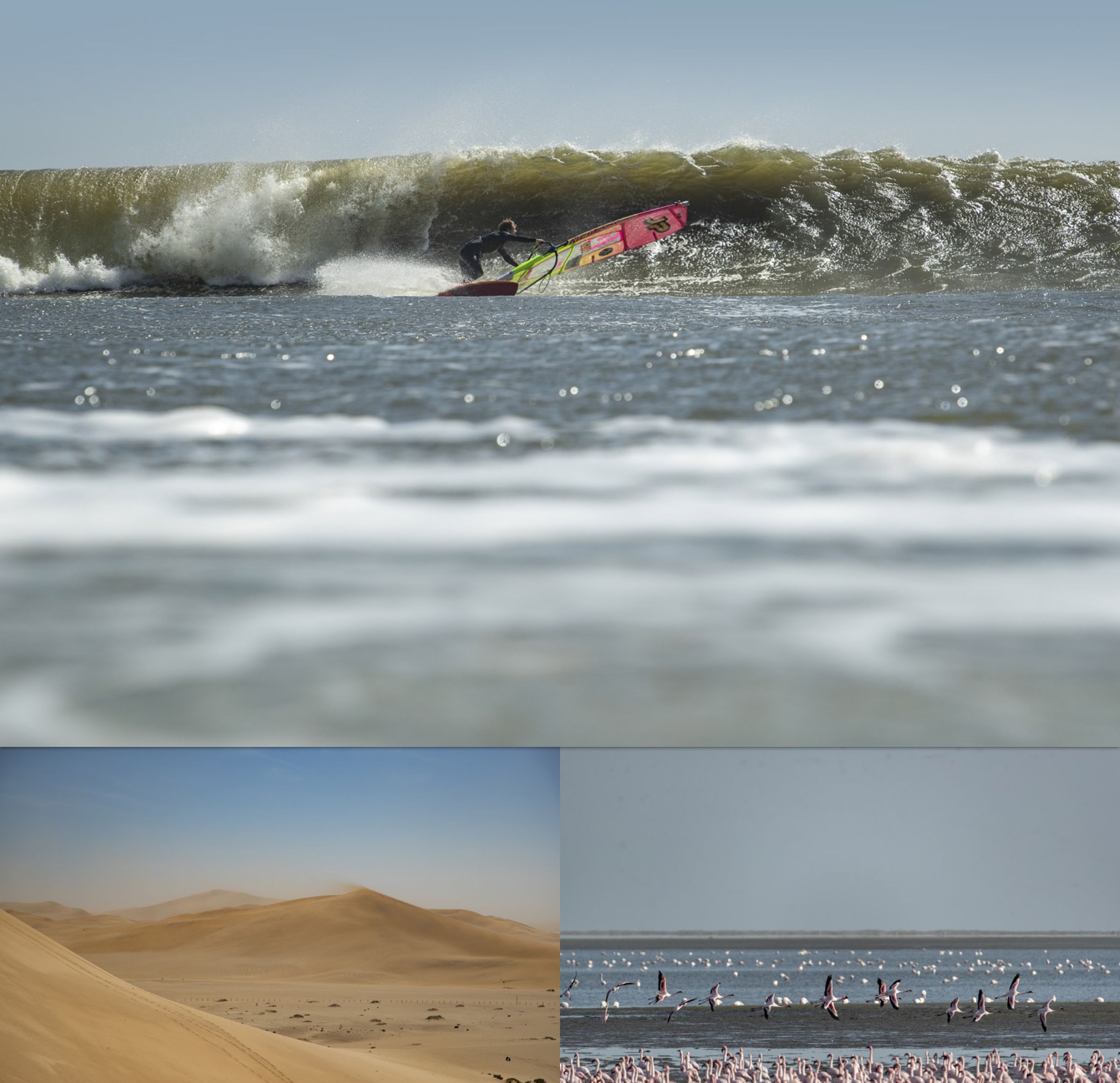 Namibia - Windsurfen in der Skeleton Bay - dailydose.de