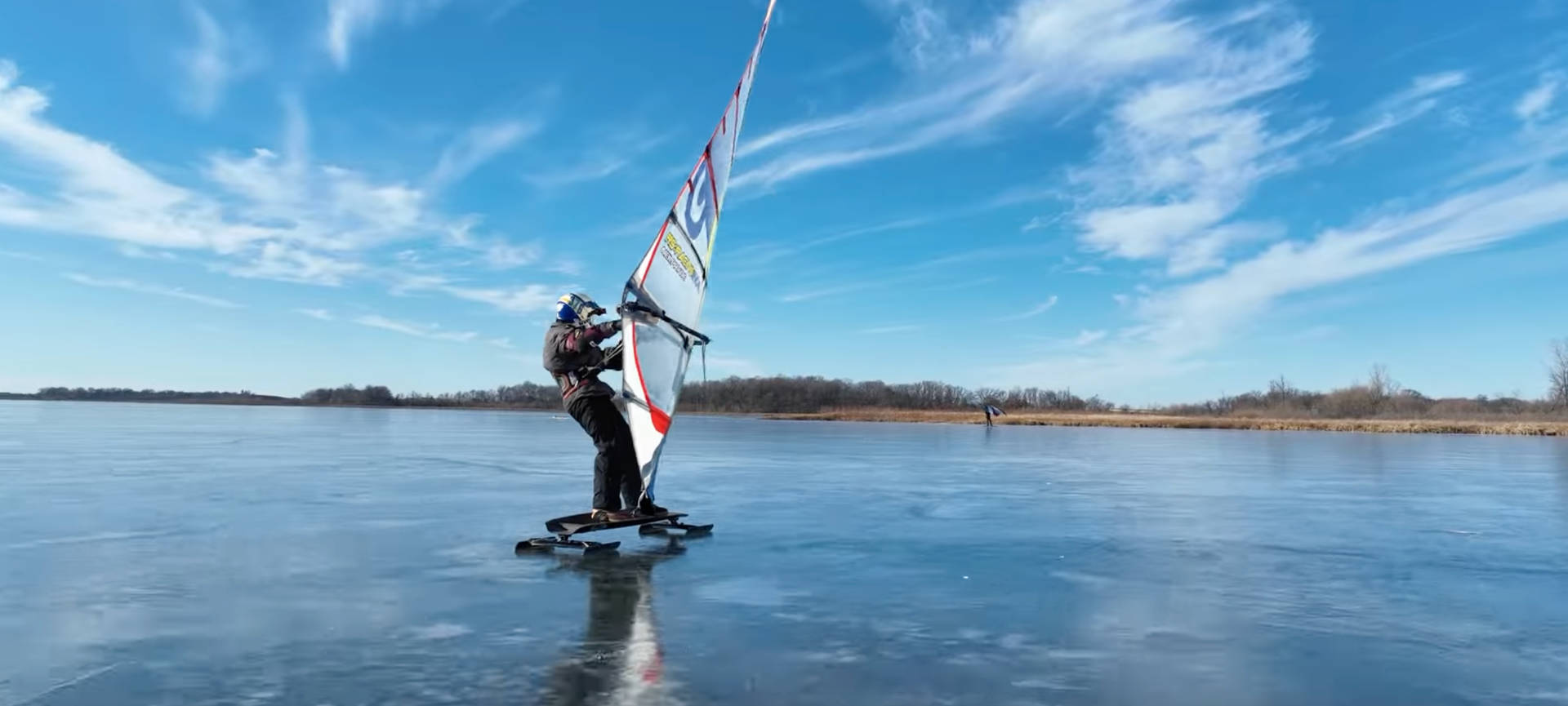 Ice Windsurfing - Pelican Lake - dailydose.de